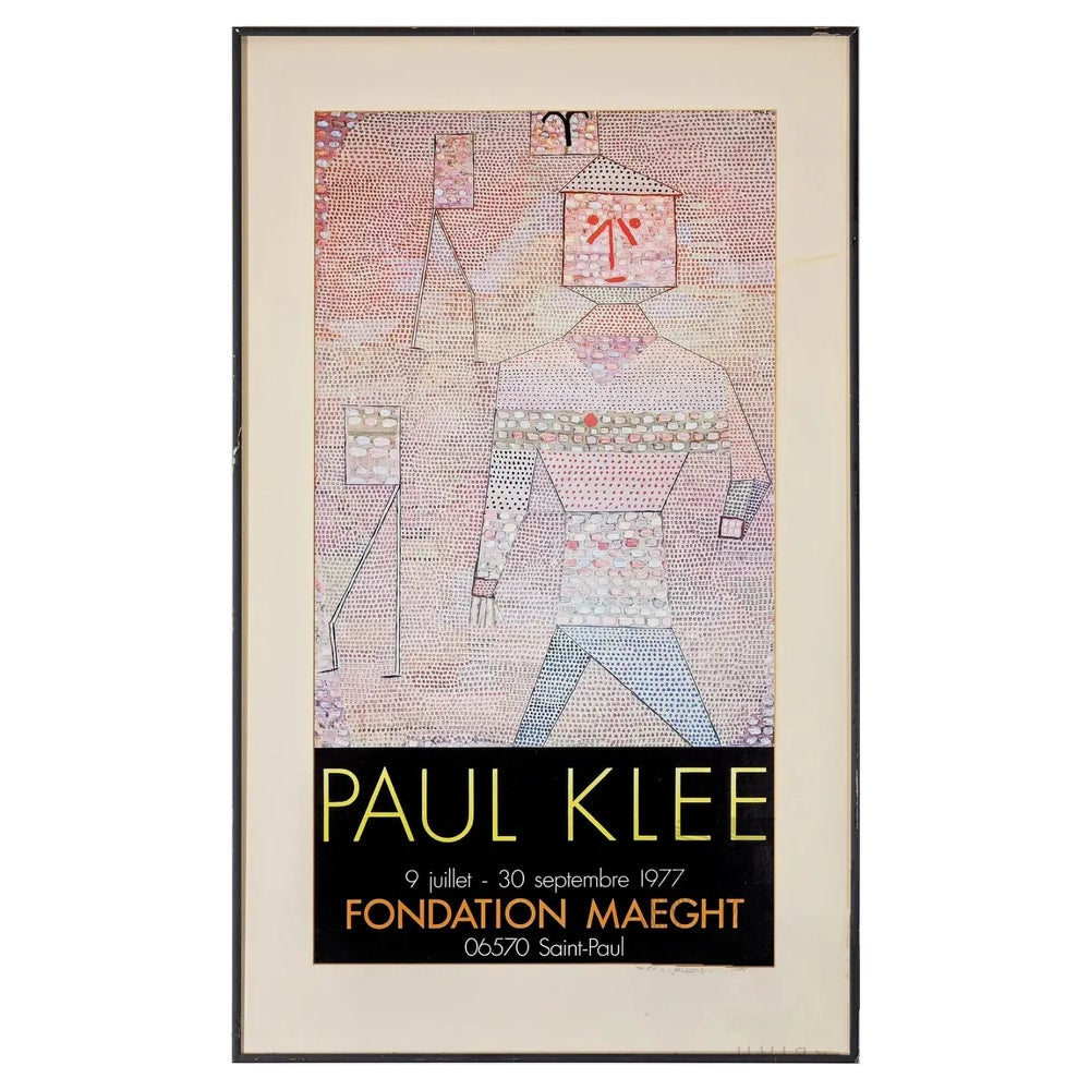 Paul Klee, German Expressionism Cubism, 1977, Lithograph | Chairish