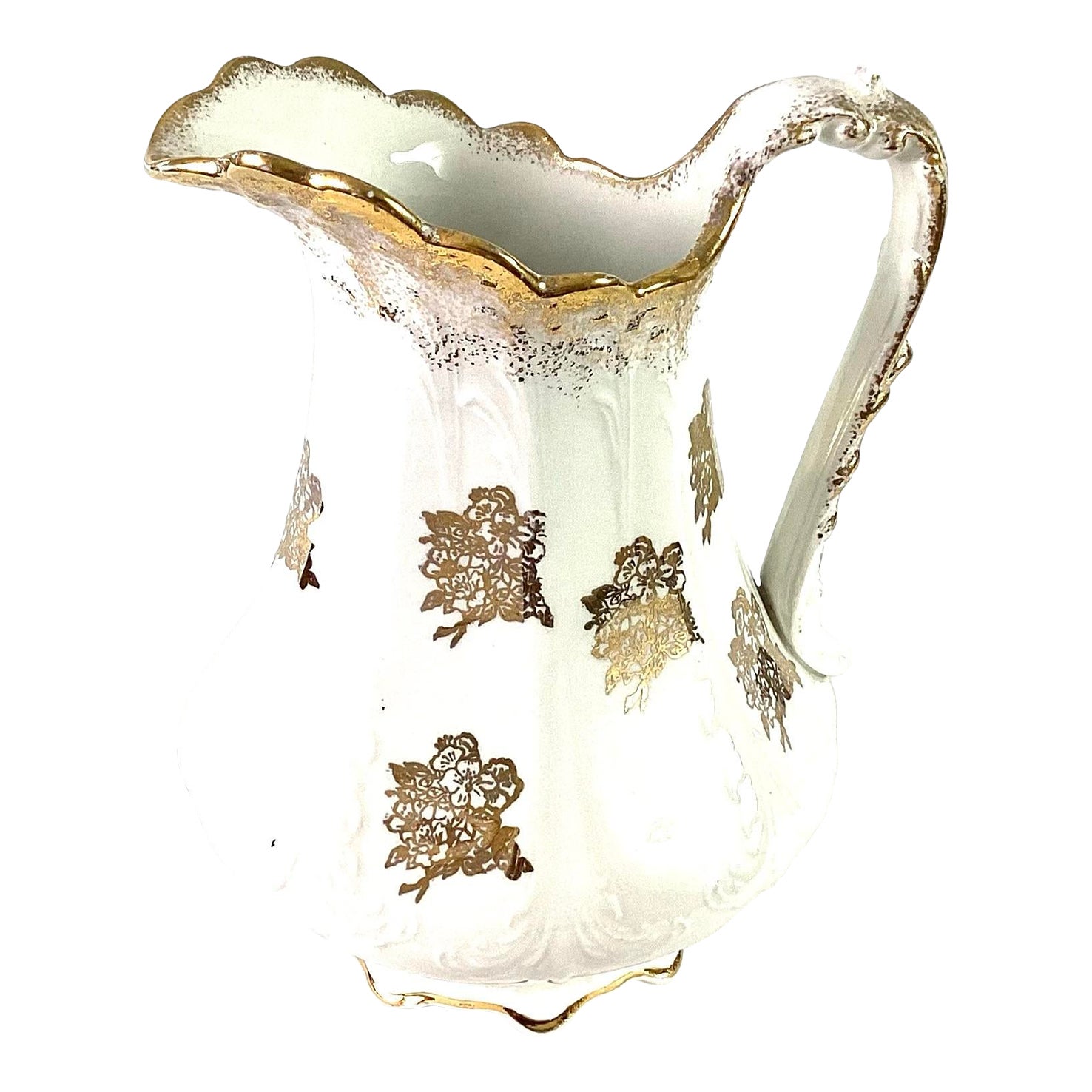 Early 20th Century Smith Phillips Art Nouveau Pitcher | Chairish