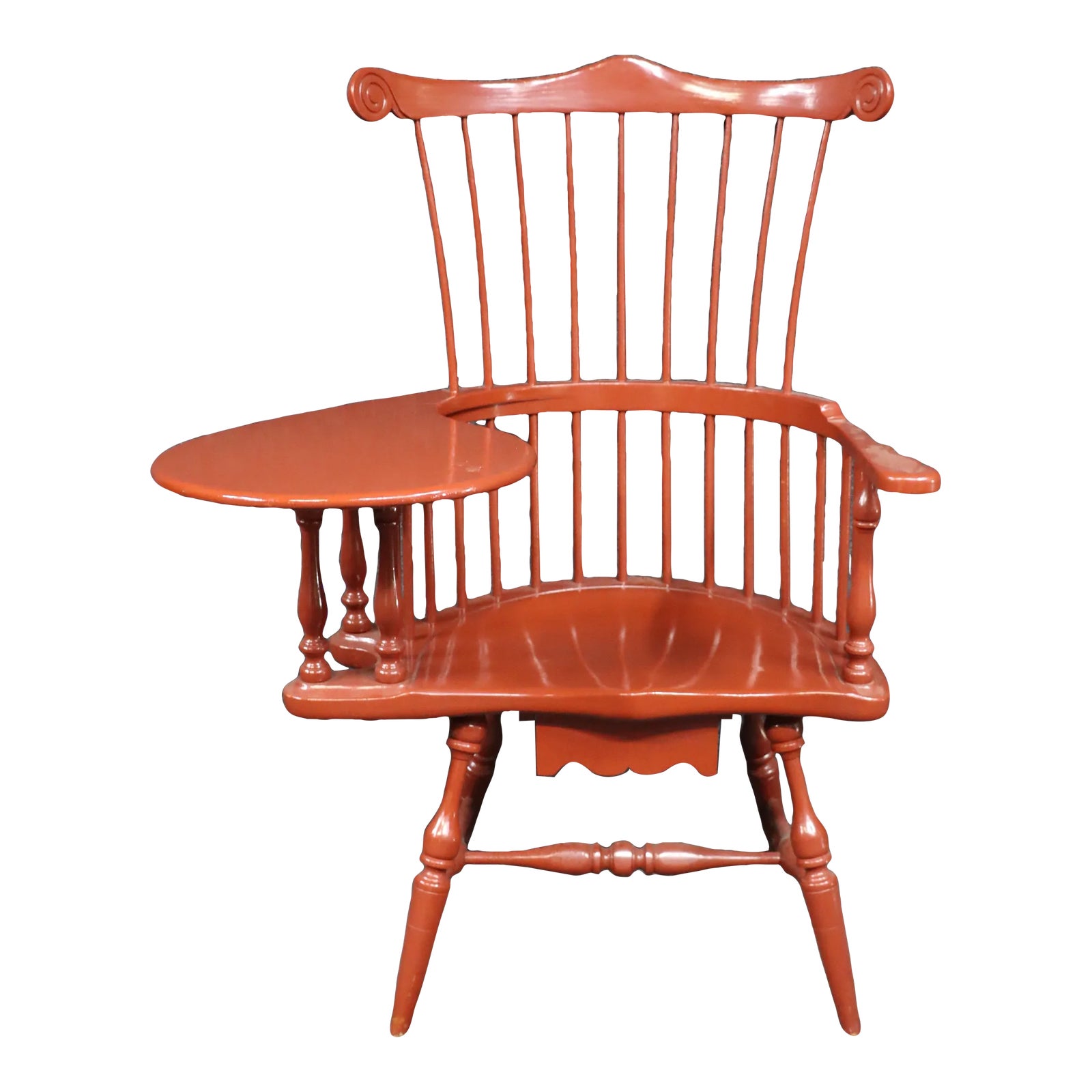 Colonial Windsor Writing Chair | Chairish