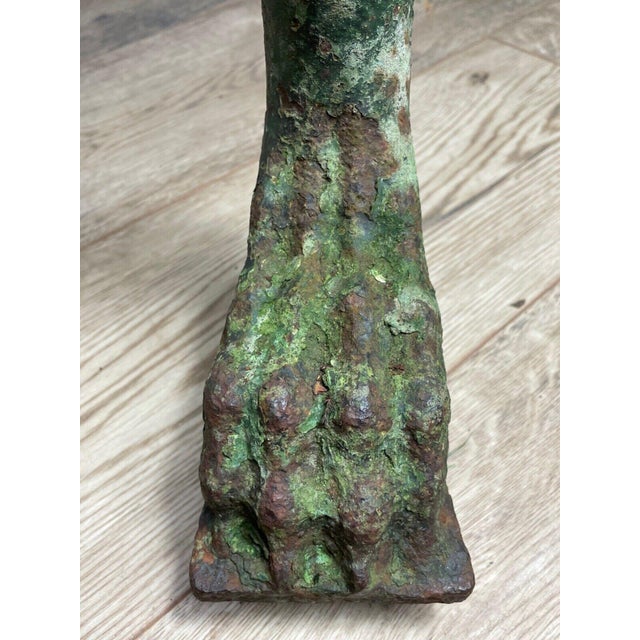 Historic French Louis XVI 18th Century Grand Tour Cast Iron Plinth ...