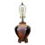 Mid Century Modern Drip Glaze Ceramic Table Lamp | in the Style of ...