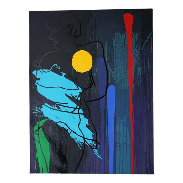 Bruce McLean, Untitled, 1990s, Ink & Paint & Paper | Chairish