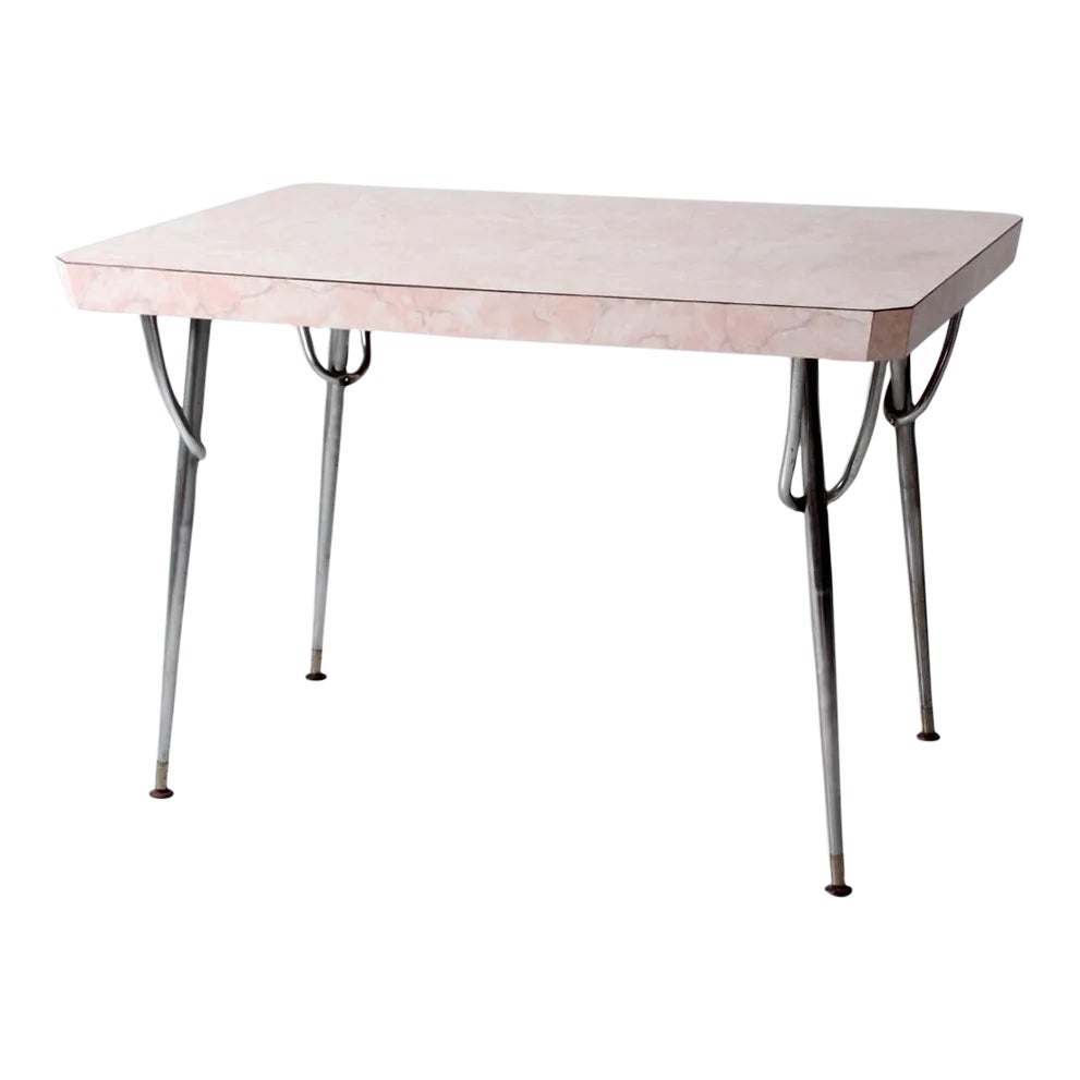 Mid-Century Formica Dining Table | Chairish