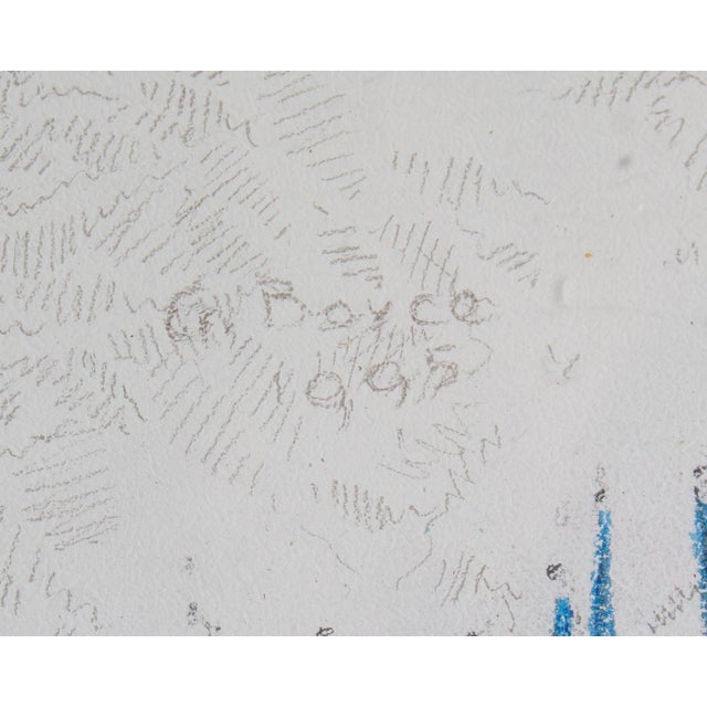 1995 “They Make a Desolation and Call It Peace” Mixed Media Drawing ...