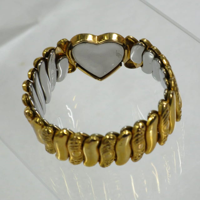 Vintage 1930s Sweetheart Expansion Bracelet | Chairish