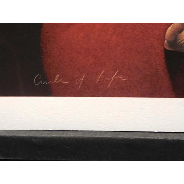 Frank Howell "Circle of Life" Serigraph Unframed Hand Signed | Chairish