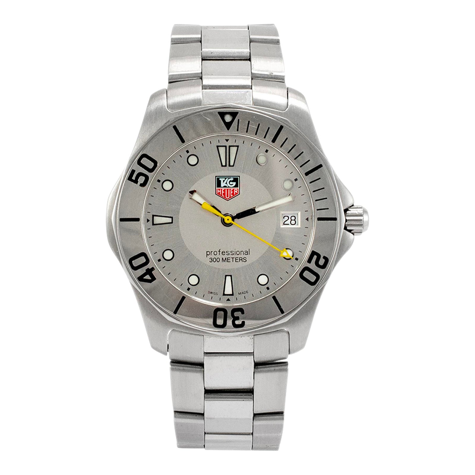 Tag Heuer Aquaracer 39mm Wab1111 300m Quartz Stainless Steel Watch ...