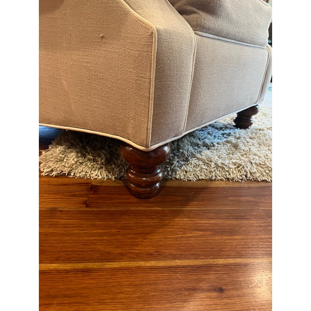 Contemporary Traditional Club Chair | Chairish