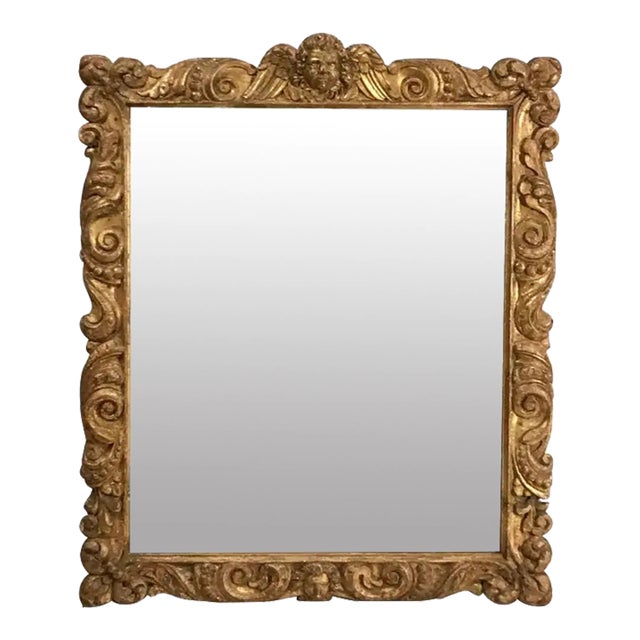 18th Century French Baroque Mirror | Chairish