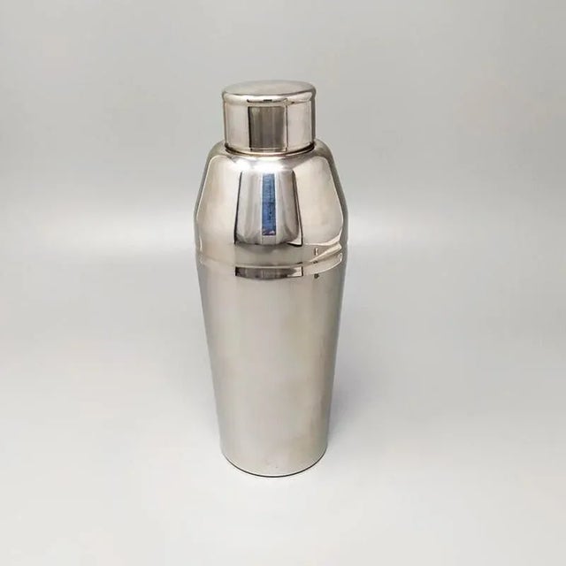 1970s Cocktail Shaker by Guy Degrenne in Stainless Steel, Made in ...
