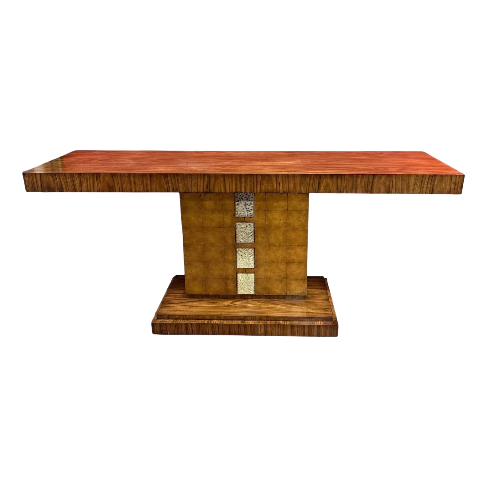 Theodore Alexander Modernist Console Table | Chairish