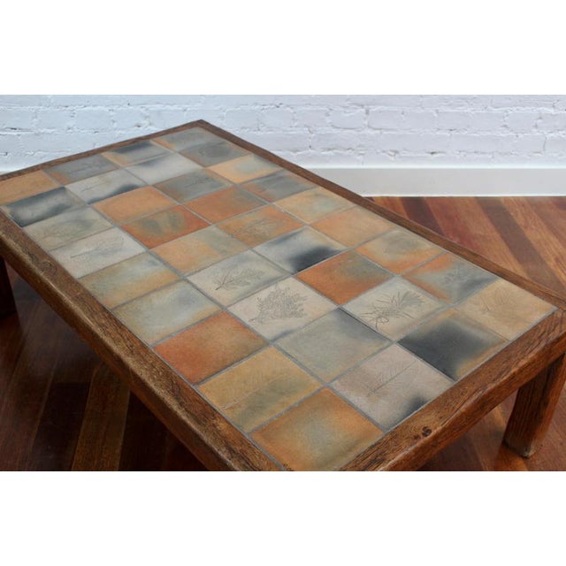 Vintage French Coffee Table by Roger Capron, 1970s | Chairish