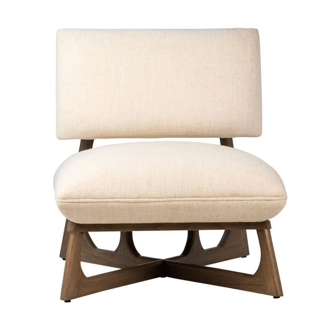 Faye Retro Modern Chair | Chairish