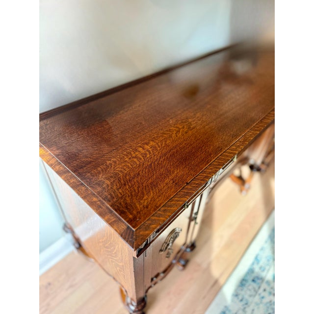 1920s Tiger Oak Buffet | Chairish