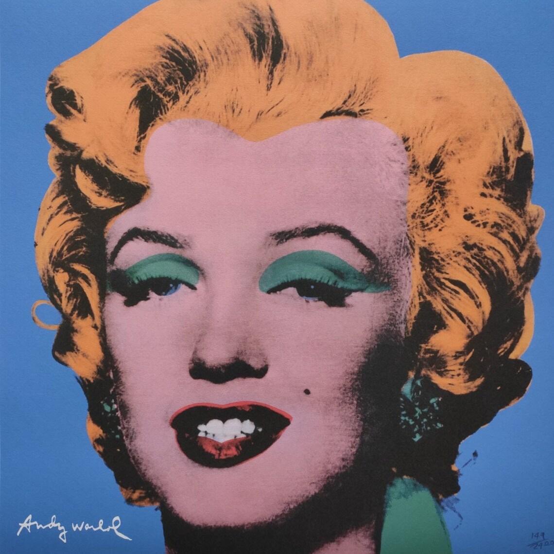 1986 Carnegie Museum of Art Andy Warhol Marilyn Monroe Lithograph ...