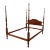 Nathan Margolis Bench Made Cherry Full Size Poster Bed | Chairish