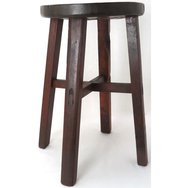 Antique American Primitive Completely Hand Made Knotty Hardwood Tavern ...