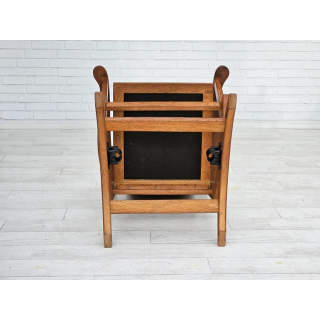 1950-60s, Danish Highback Rocking Chair in Original Very Good Condition ...