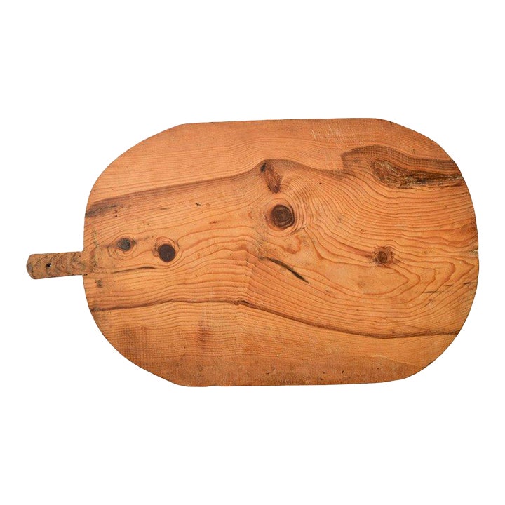 Large Antique French Breadboard | Chairish