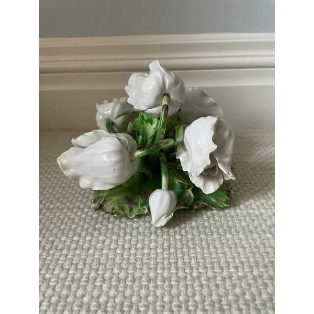 Italian Ceramic Tulip Centerpiece | Chairish