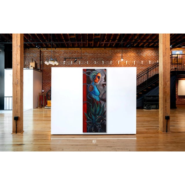 Charlene Mosley, Surrealist Figurative Painting, "Repair" | Chairish