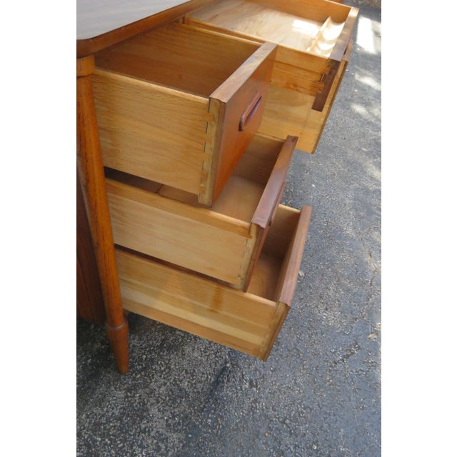 Lane Mid Century Modern Writing Computer Office Desk | Chairish