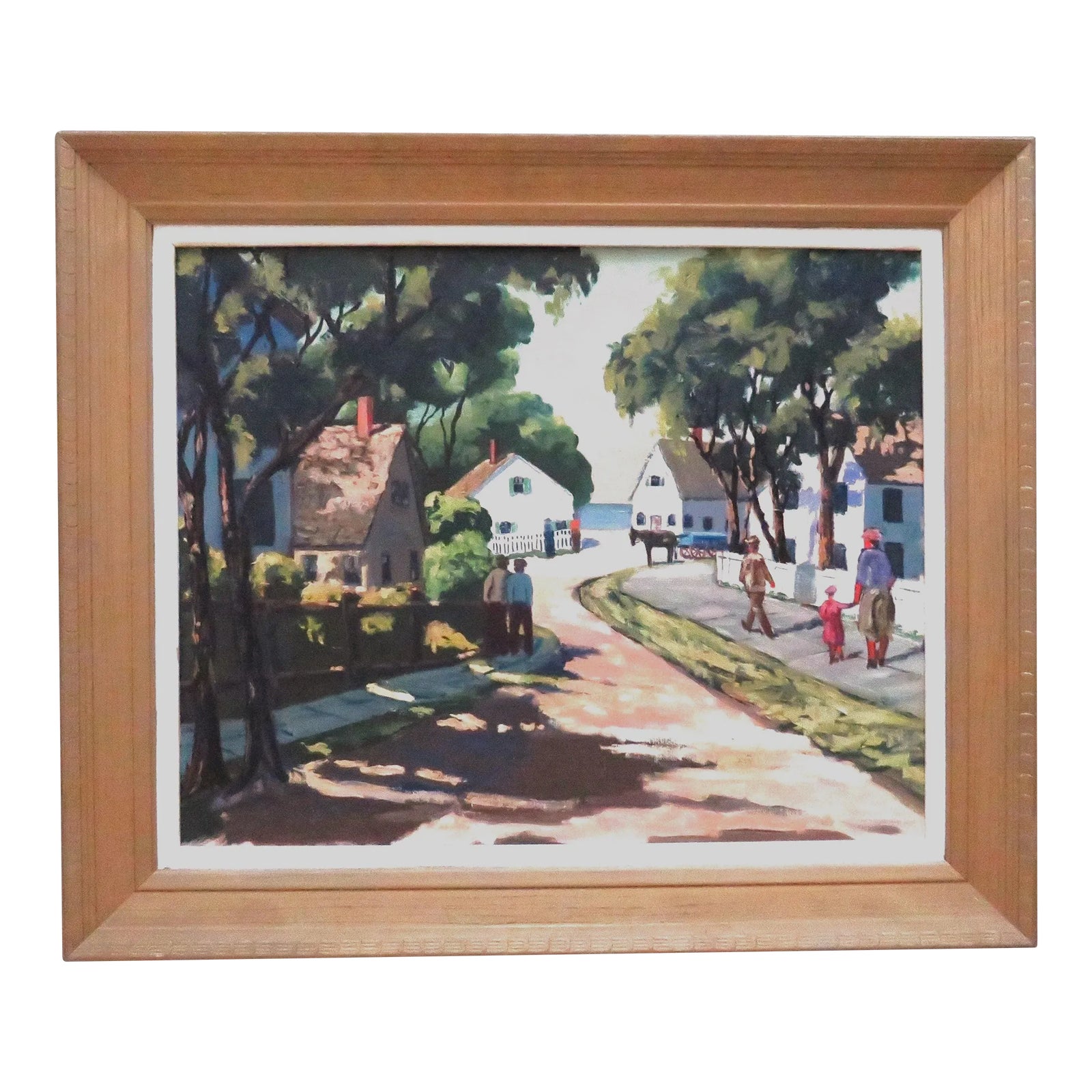 Harrison Cady Rockport Ma Landscape Oil Painting Mid Century Modern ...