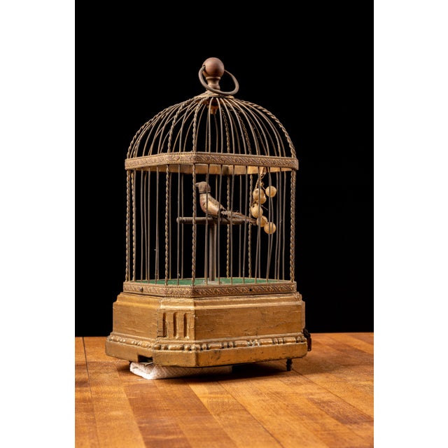 19th Century Functioning Singing Bird Automaton | Chairish