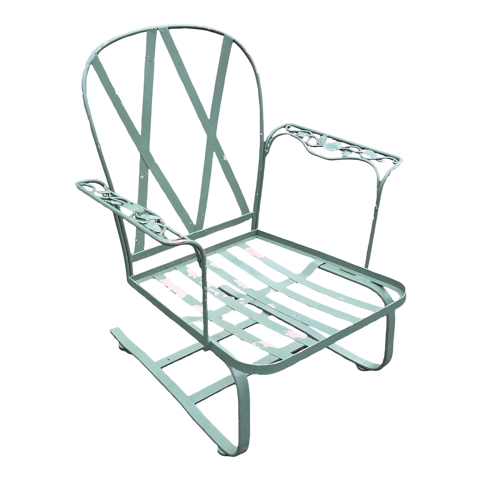 Vintage Woodard Rocker Bouncer Chair | Chairish