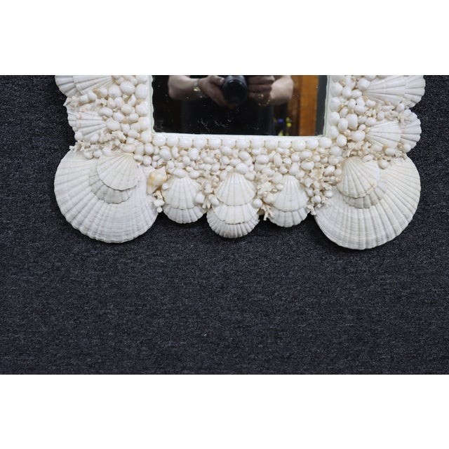Vintage Shell Mirror | Chairish