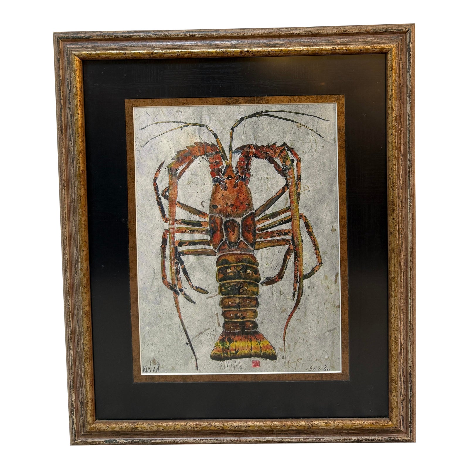 Kimian "Solo" Limited Edition Print 1/200, Framed | Chairish