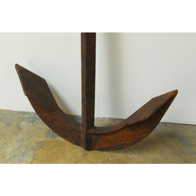 Antique Cast Iron Ships Anchor | Chairish