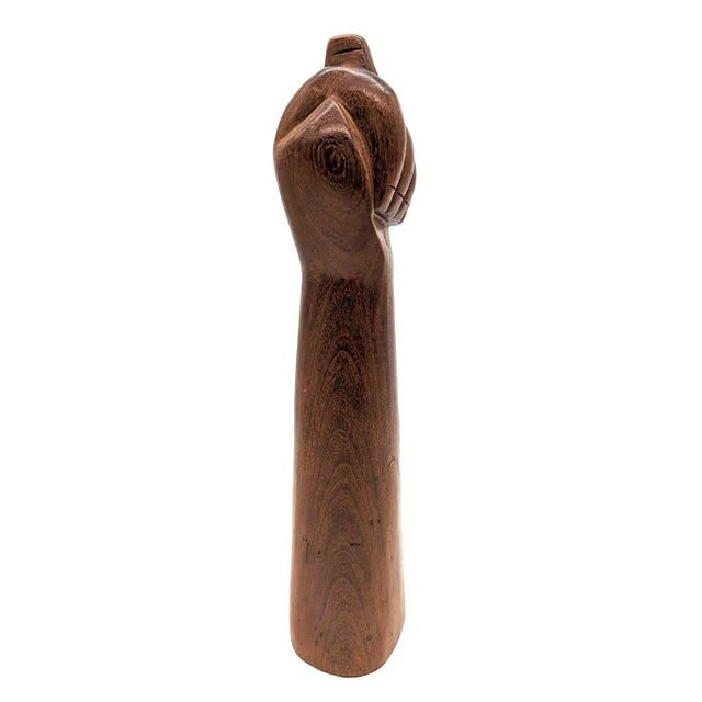Mid 20th Century Carved Brazilian Rosewood "Figa: Good Luck" Fist ...
