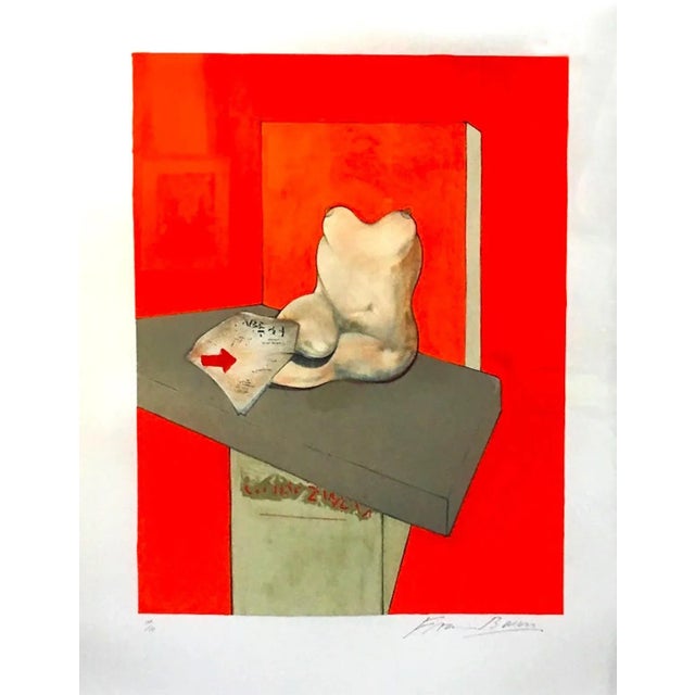 Francis Bacon, Etude du corps humain d'après Ingres, Lithograph | Chairish