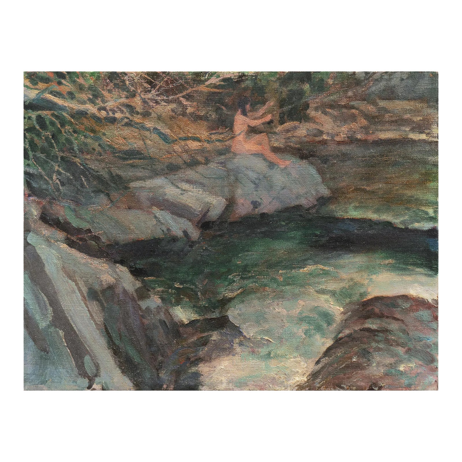 'Bathing by the River' by Len Chmiel, Art Center College of Design ...