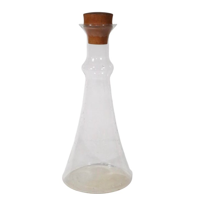 Mid Century Danish Modern Style Wine Carafe Designed by Gunner Cyren ...