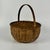 19th Century Antique Woven Ash Splint Gathering Basket, Round & Shallow ...