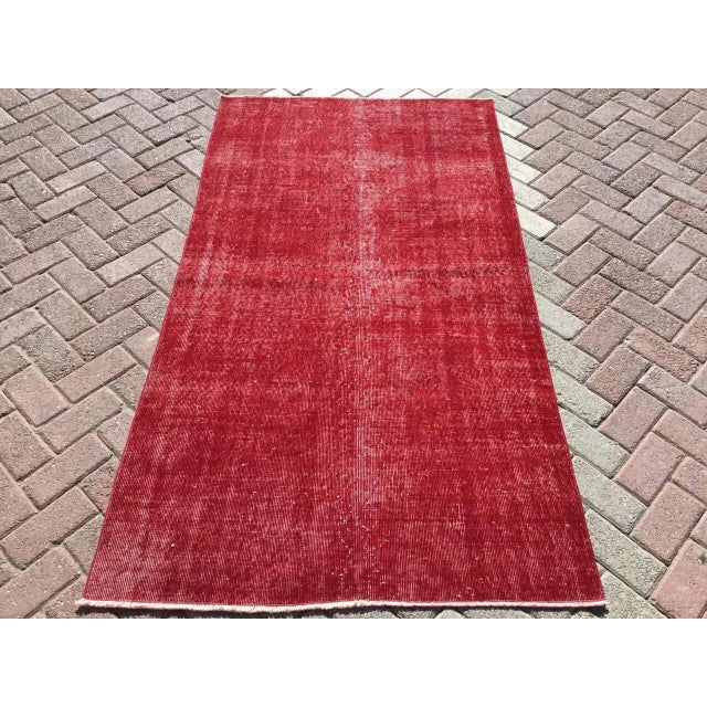 Vintage Red Turkish | Chairish