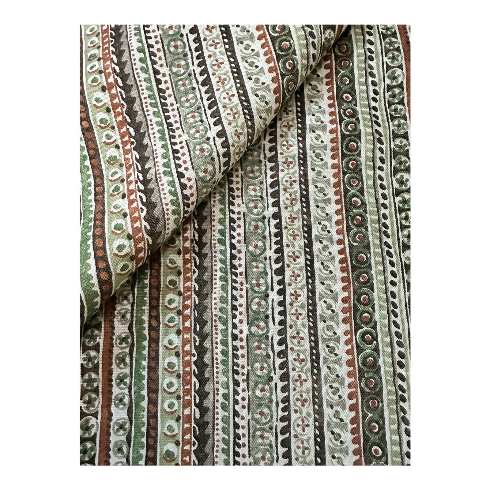 Nina Campbell Tigris Fabric by Osborne & Little Linen Blend 2 1/2 Yards ...