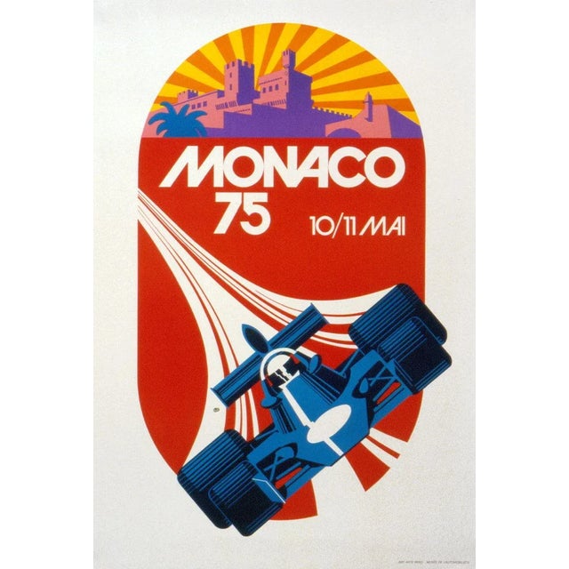Roland Hugon Monaco Grand Prix 1975 , 1991 | Chairish