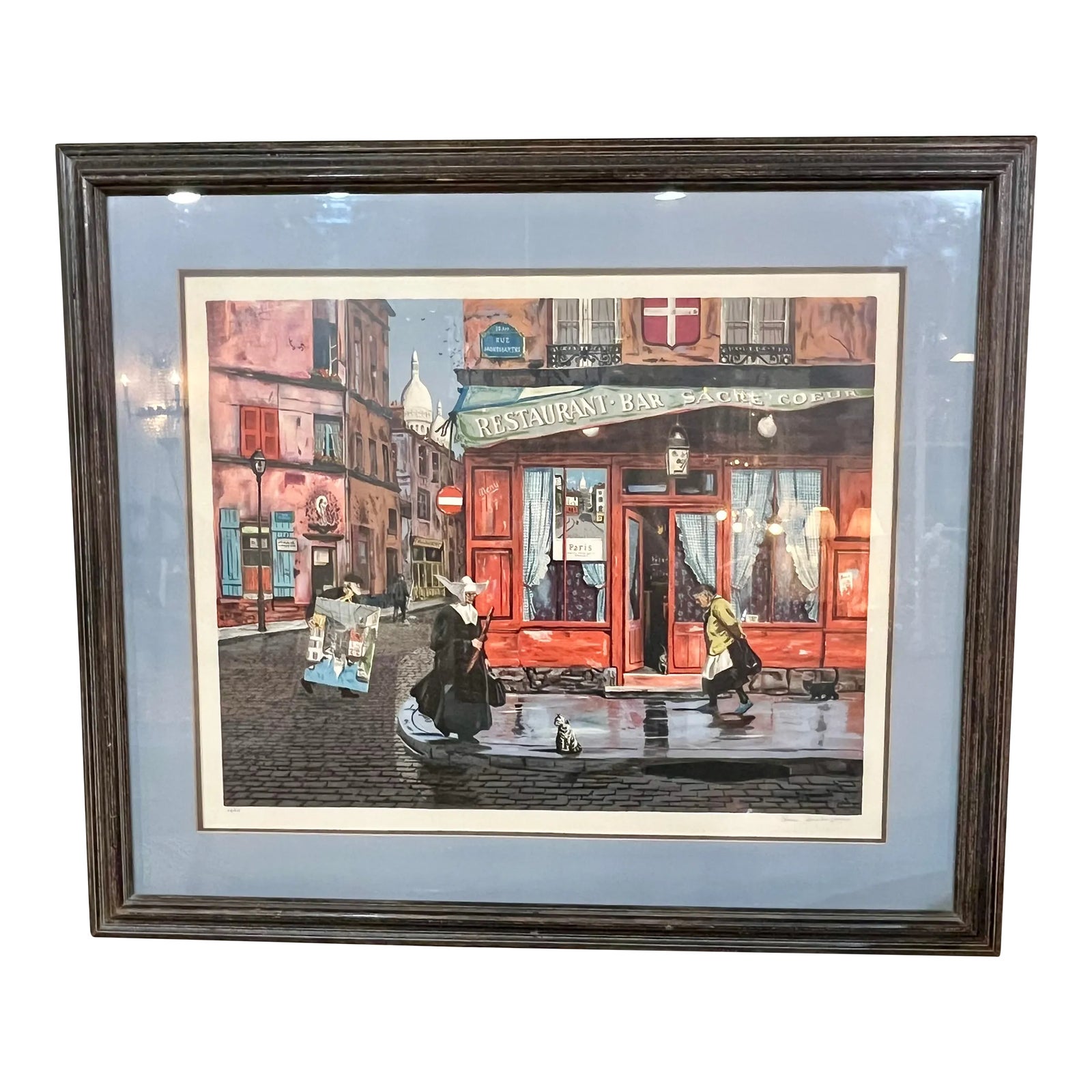 Bruce Bomberger Paris Sacre Coeur Montmartre Signed and Numbered 1979 ...