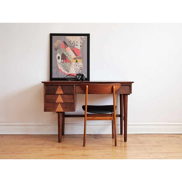 Handmade Mid Century Modern Inspired Desk - Monty 46" | Chairish