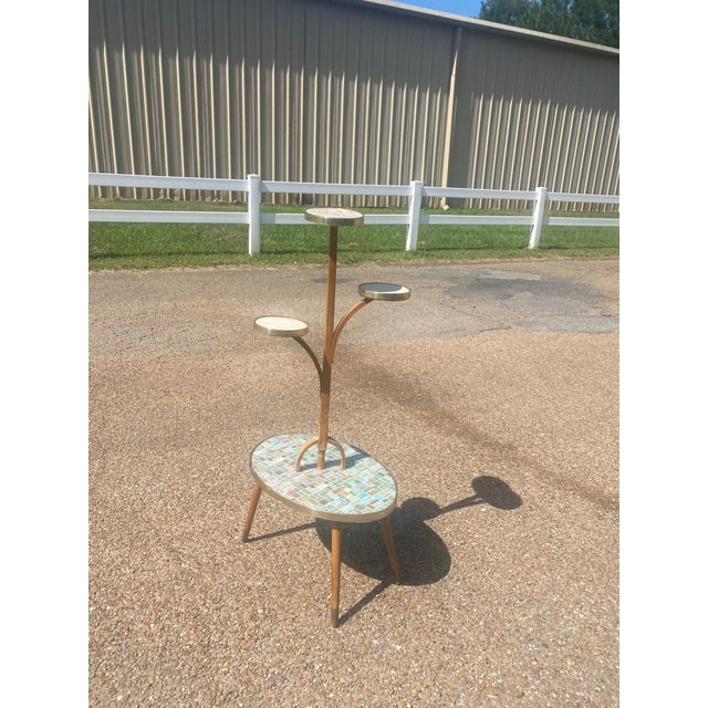 1960s German Atomic Plant Stand | Chairish