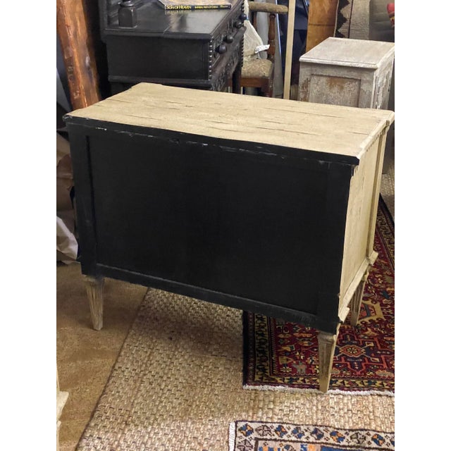 Pair of Painted & Distressed Chests with 2 Drawers | Chairish