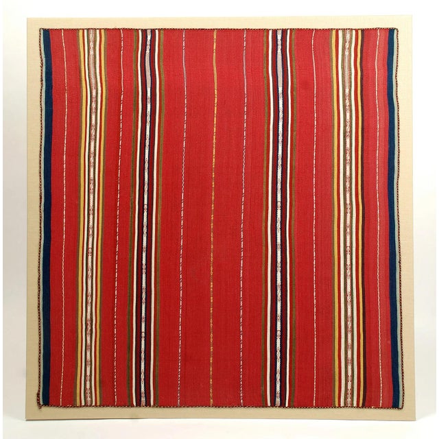 1880 Ceremonial Tari Cloth | Chairish