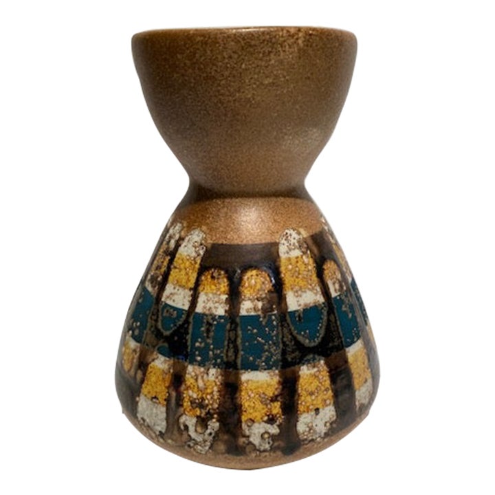 Vintage Mid 20th Century Lapid Pottery Works Vase | Chairish