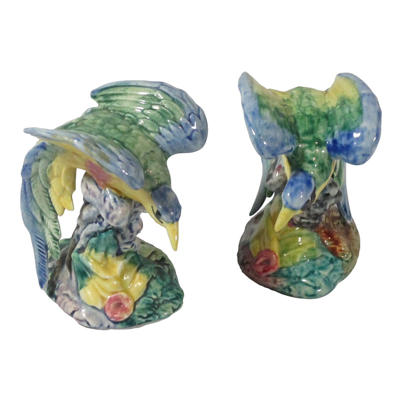 1950s Stangl Pottery Birds of Paradise, Pair | Chairish