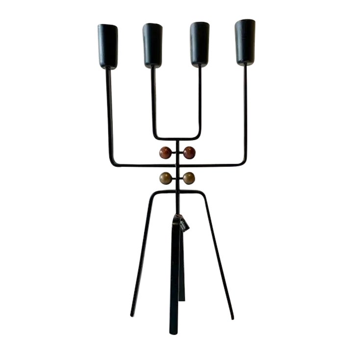 1960s Candelabra Mid-Century Modern Made by Laurdis Lonberg Denmark ...