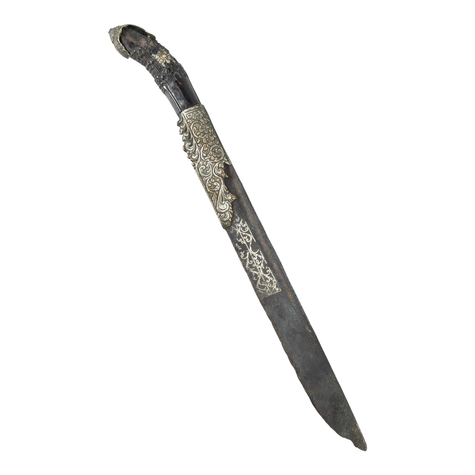 19th Century or Earlier Ceylonese Pia Kaeta Dagger | Chairish