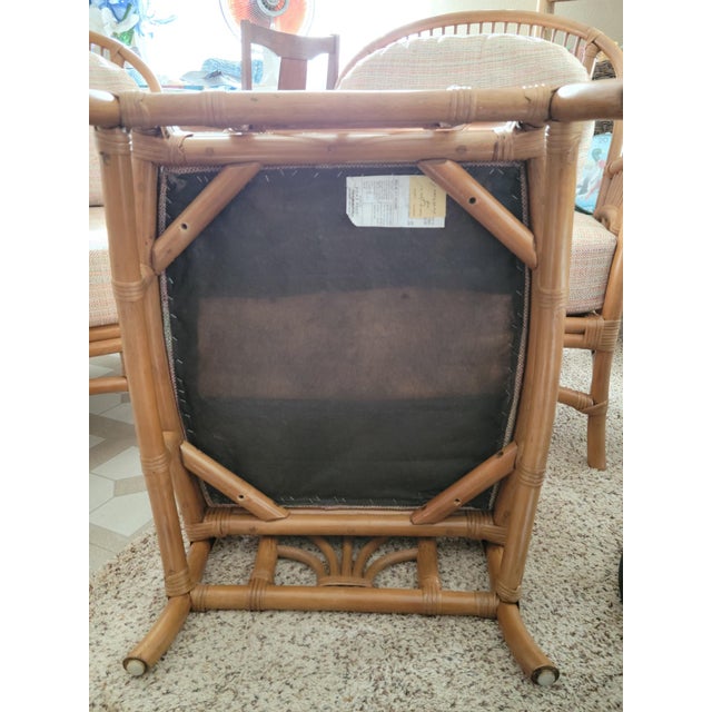 Mid 20th Century Ficks & Reed Rattan Lounge Set - 3 Pieces | Chairish